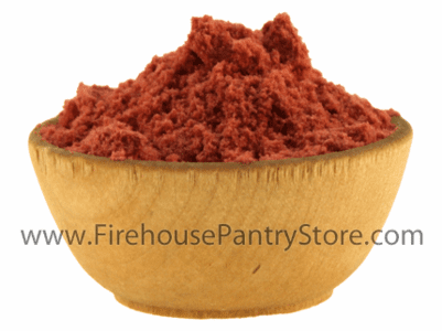 Dry Strawberry Fruit Powder in a Spice Jar at Firehouse Flavors