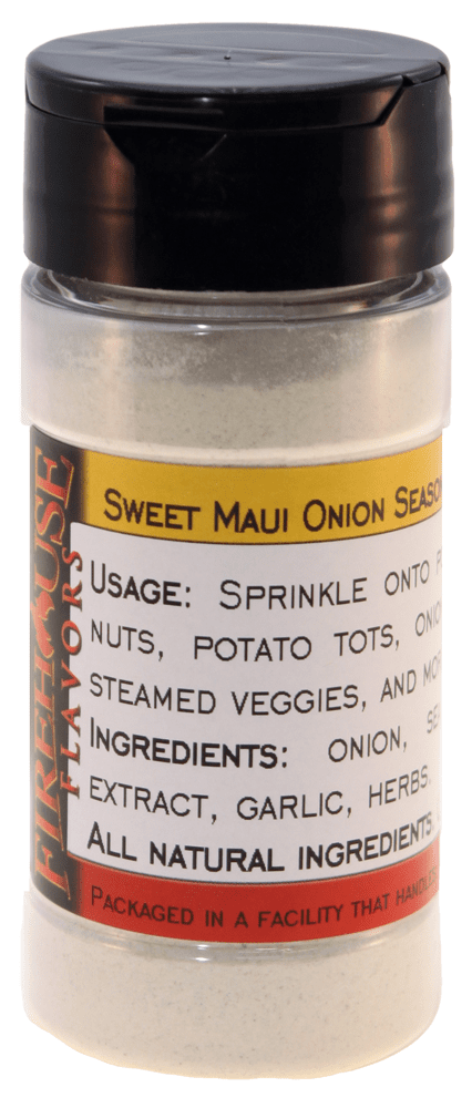 Sweet & Savory Maui Onion Snack Seasoning in a Spice Jar at Firehouse ...