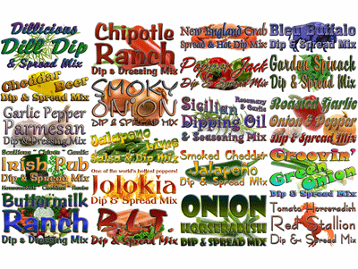 Pick-Your-Own Party Dip & Cheeseball Mix Sampler 20 Pack at Firehouse ...