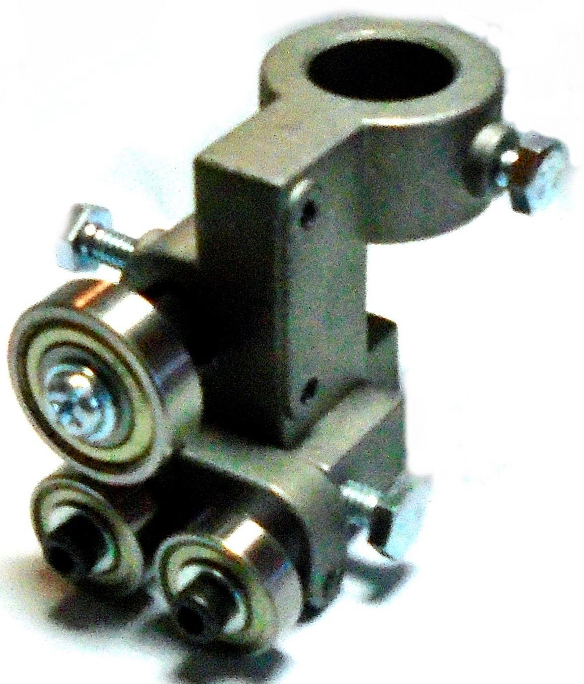 Complete upper blade guide assembly for 14 inch band saw