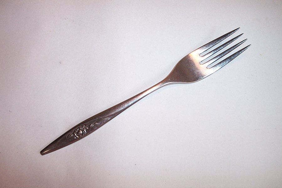 Oneida Deluxe Lasting Rose Dinner Fork replacement flatware for sale