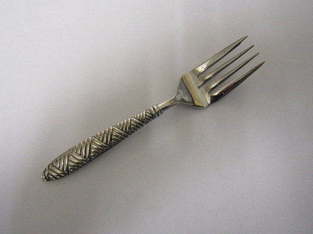 OUT OF STOCK The Main Course RATTAN Salad Fork