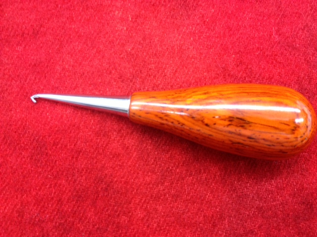 Miller Fat Shank Hook Cocobolo Stubby Handle H for Primitive Rug ...