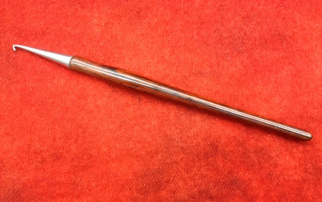 Miller Fat Shank Hook Cocobolo Pencil Handle A for Primitive Rug ...