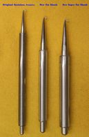 Miller Stainless Fat Tapered Shank Hooks - Free US Shipping
