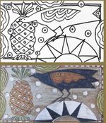 Rug Hooking Pattern Designs by M Shaw