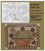 Rug Hooking Pattern Designs by M Shaw