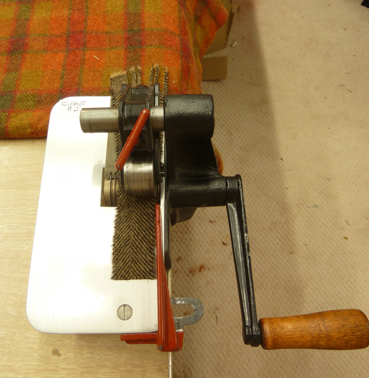 Used Rigby Strip Cutter Model D with Two Blades!