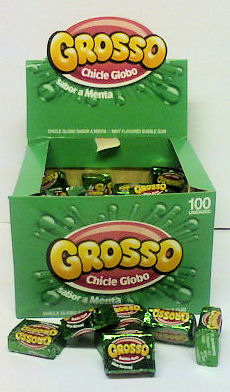 Chicle Grosso Menta - Dos En Uno 7g (sold out!!)