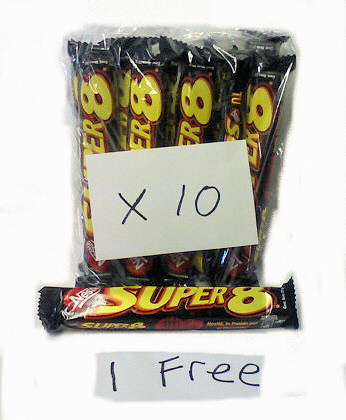 SPECIAL Super 8 10 Pack - Nestle (10 pack + 1 FREE) *A05 (Sold Out!!)