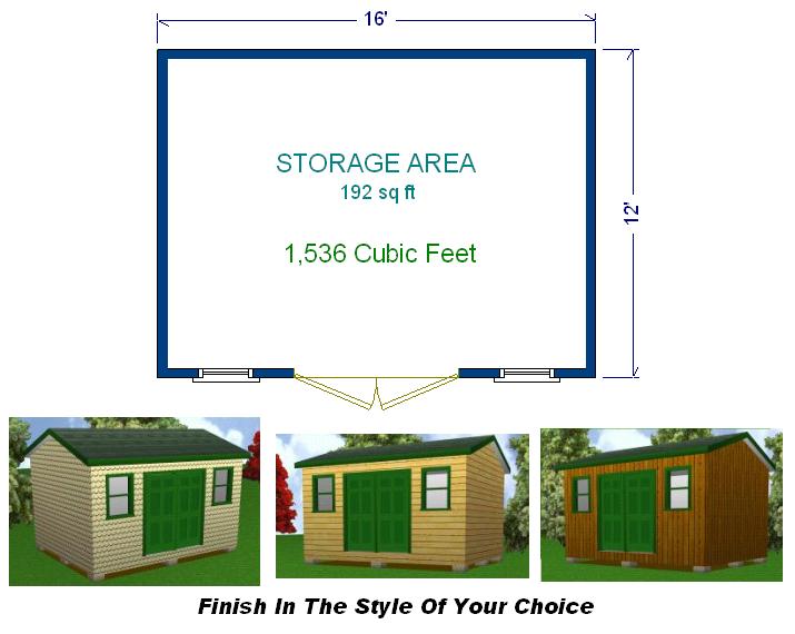 Utility Building Plans