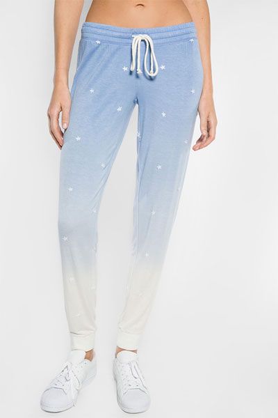 PJ Salvage Feelin' Blue Banded Pant : Think Her