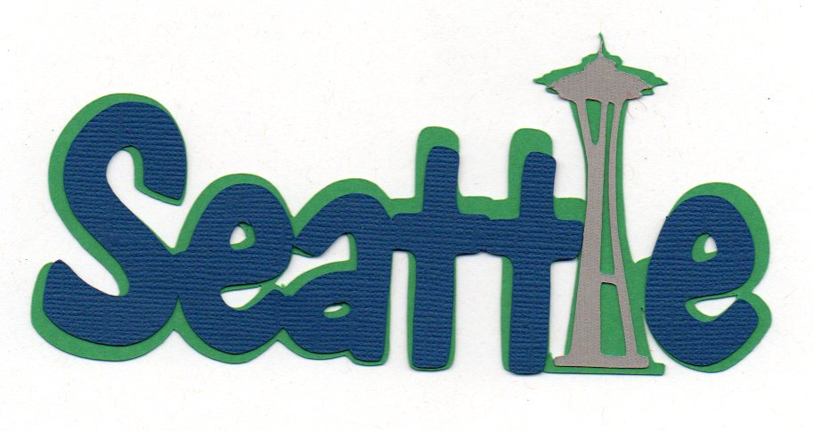 Seattle Scrapbook Cut Out