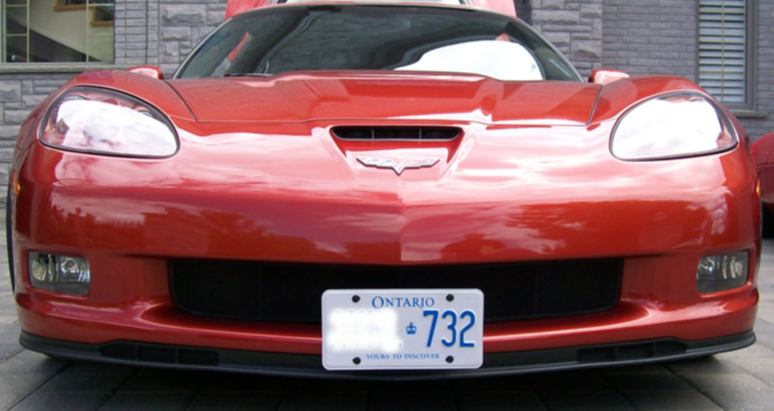 Carbon Fiber Removable License Plate Bracket For C6 ZR1, Z06 ...