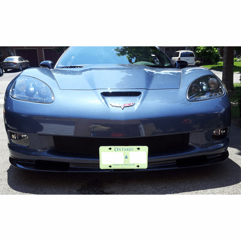 Carbon Fiber Removable License Plate Bracket For C6 ZR1, Z06 ...