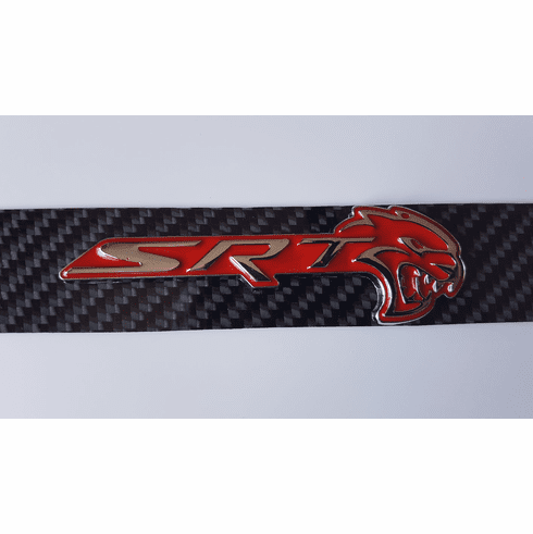Dodge SRT Hellcat Carbon Fiber License Plate Frame
