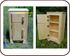 play kitchen natural solid wooden ice box USA made