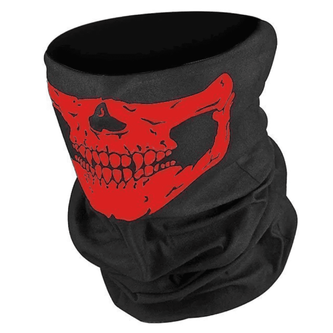 Red Skull Face Mask Neck Tube