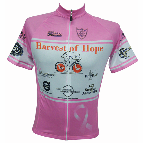 Against Cancer Bike Jersey, Pink Ribbon Jersey, pink bike jersey pink ...