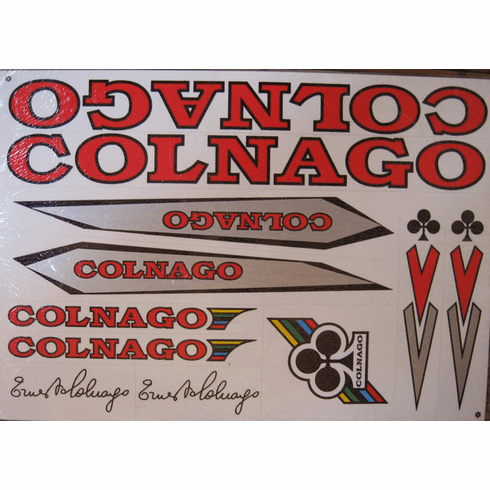 Colnago Decal Set, Vintage Colnago Decals, Colnago Bikes decals ...