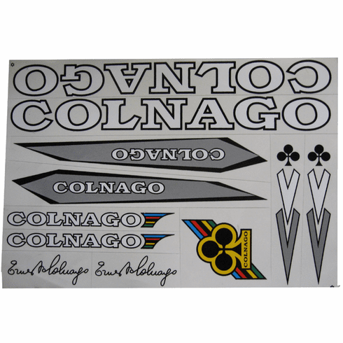Colnago Decal Set, Vintage Colnago Decals, Colnago Bikes decals ...