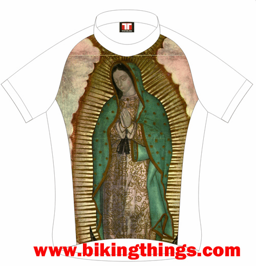 Christian Bike Jersey, jesus bike jerseys, virgin mary cycling shirt ...