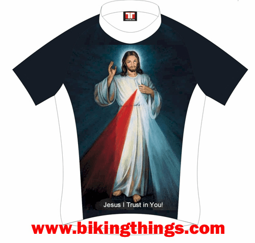 Christian Bike Jersey, jesus bike jerseys, virgin mary cycling shirt ...