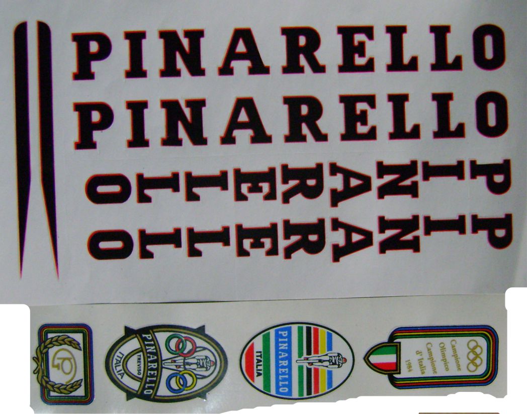 Pinarello Treviso Decal Set, Vintage Pinarello Decals, Old Stock ...