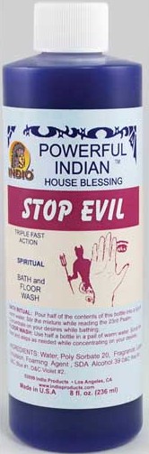 Ritual & Spiritual Baths : Stop Evil Bath & Floor Wash