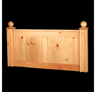 Pine twin headboard store