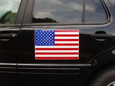 American Flag Magnet|US Flag Magnet|Magnetic American Flag|US Flag Sticker