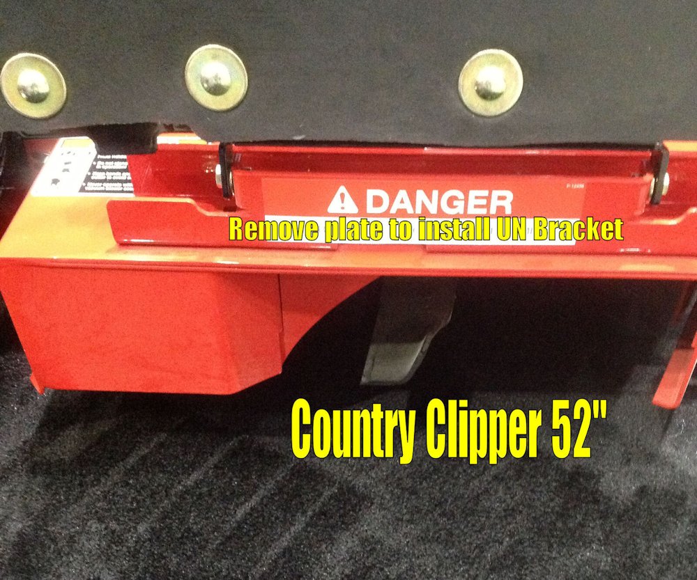 RC-EX4 Steel Grass Catcher 4.4 cubic foot capacity with NEW Hinged EZ ...