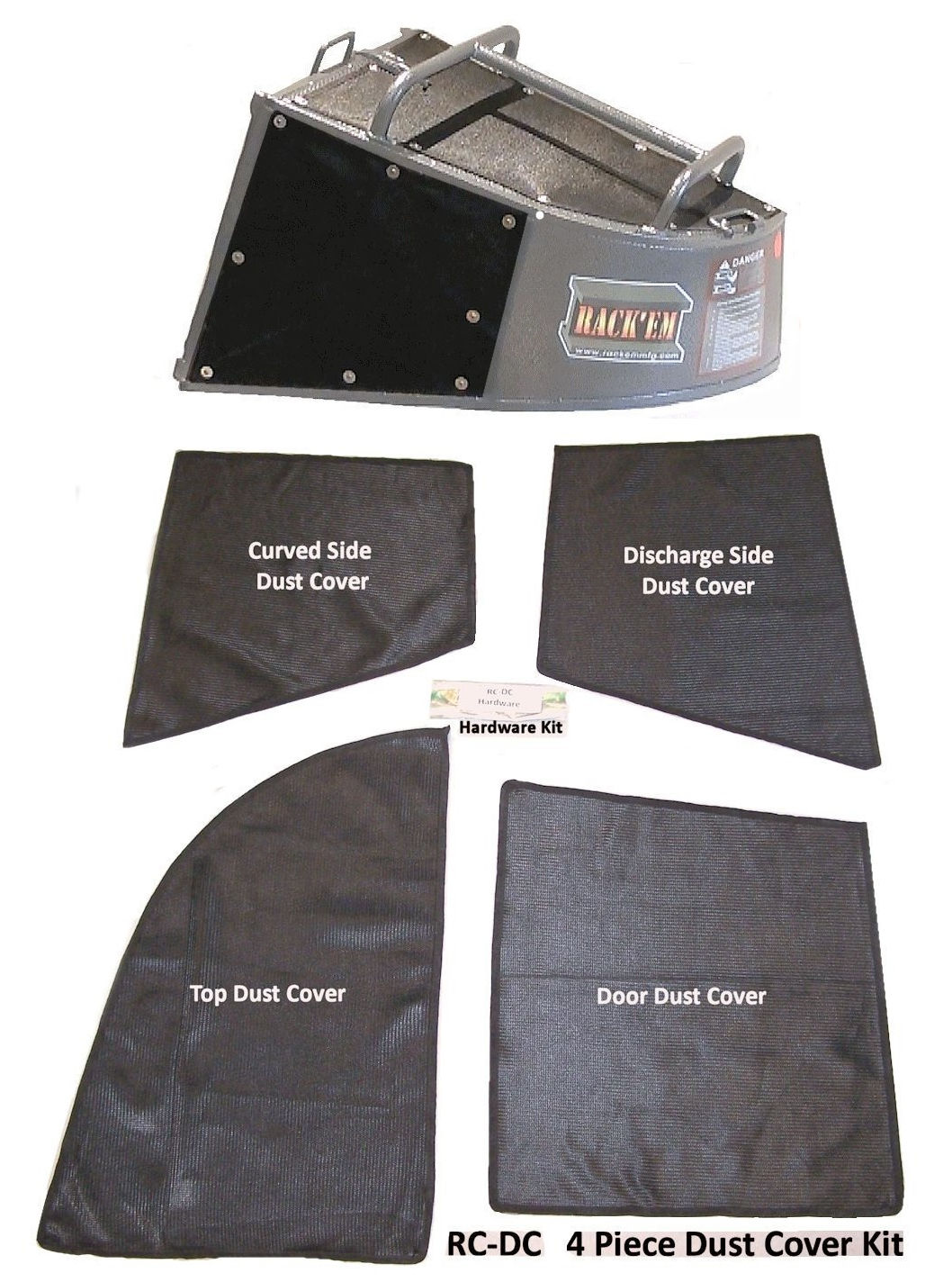 RC-DC Dust Cover Kit for 4.4 Grass Catchers