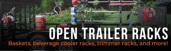 Rack'em Mfg LLC Grass Catchers Landscape tool racks Trailers
