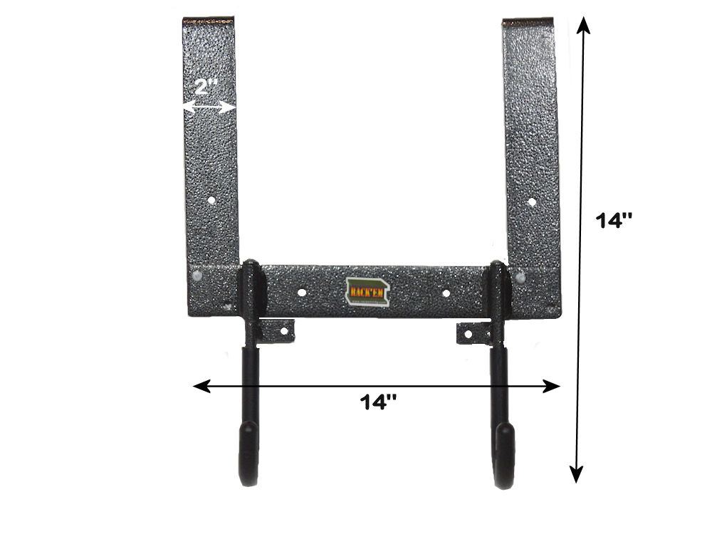 2-Hook Multi-Tool Rack RA-11 Rack'em Mfg.