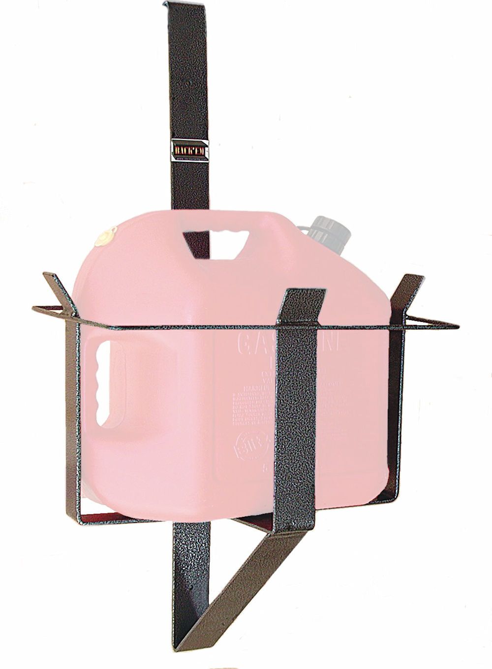 Gas Can and Cooler Rack for Enclosed Trailers RA-1L by Rack'em Mfg.