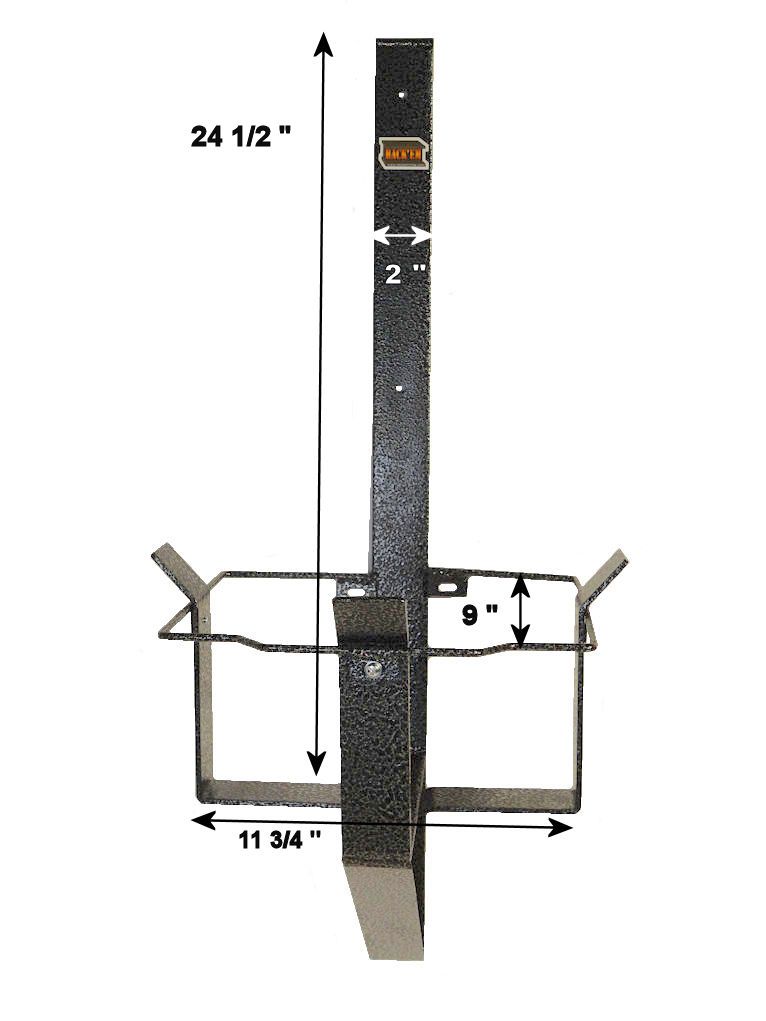 2.5 Gallon Gas Can Rack RA-1S Rack'em Mfg.