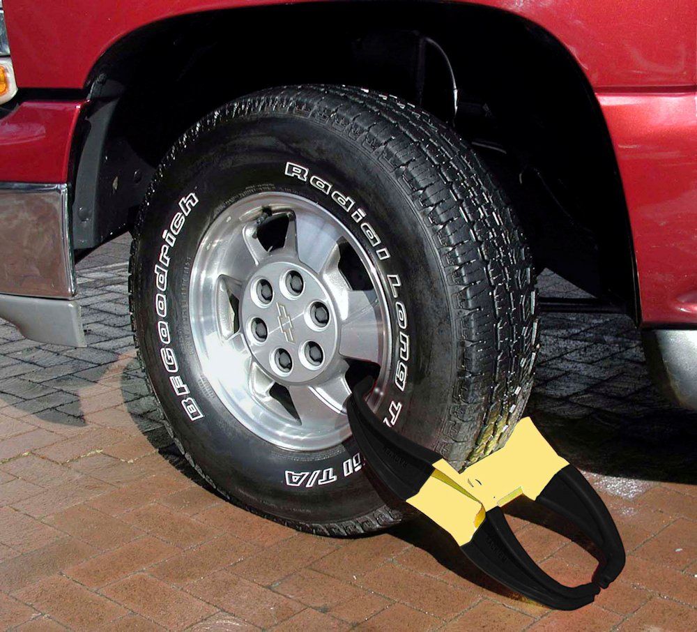 Lock'em Magnum Wheel Lock RA-25 Rack'em Mfg