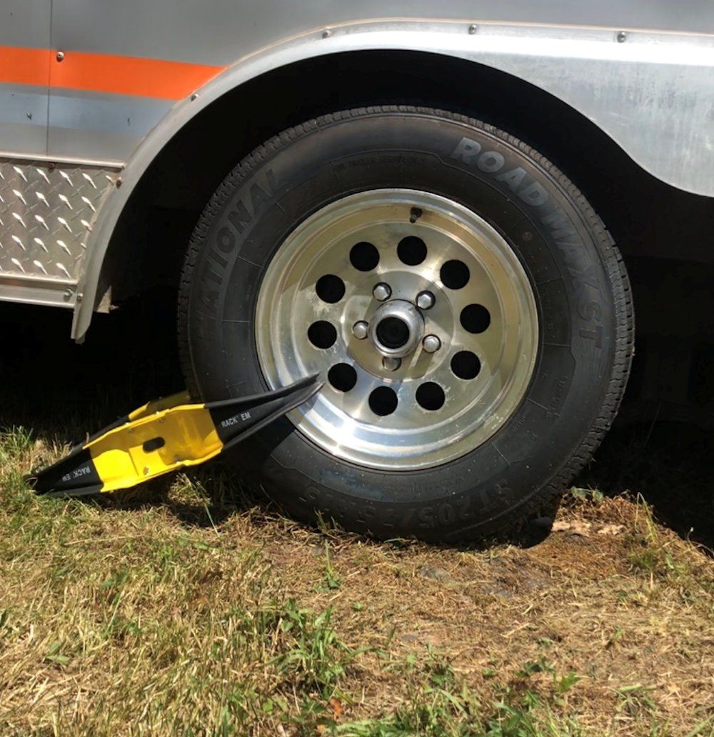 Lock'em Magnum Wheel Lock RA-25 Rack'em Mfg