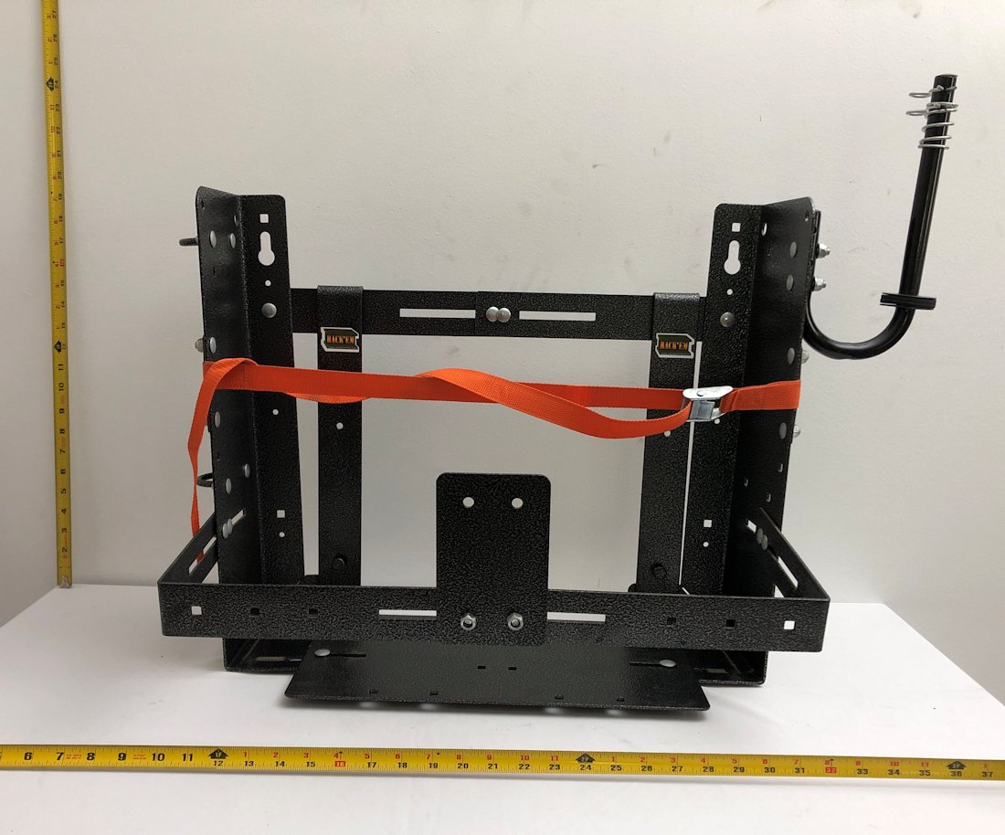 RA-39-HBM Back Pack Sprayer - Blower Rack for Open Trailers