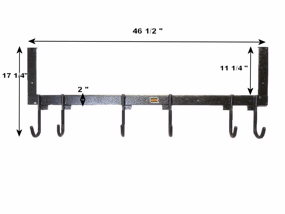 6-Hook Multi-Tool Rack RA-7 Rack'em Mfg.