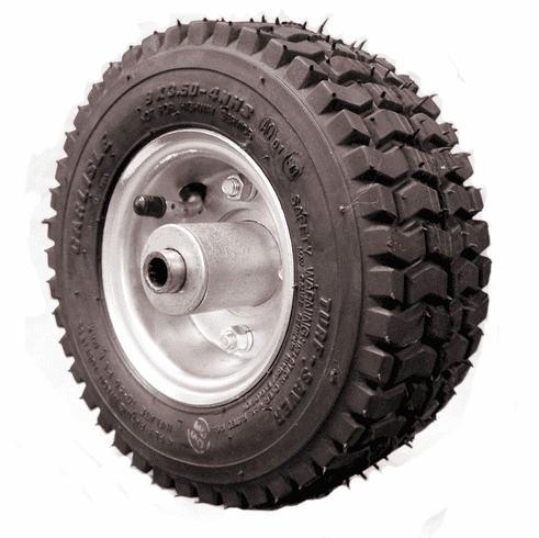 Tire, Hub & Rim Assembly with Bearing REZ304 by Rack'em Mfg