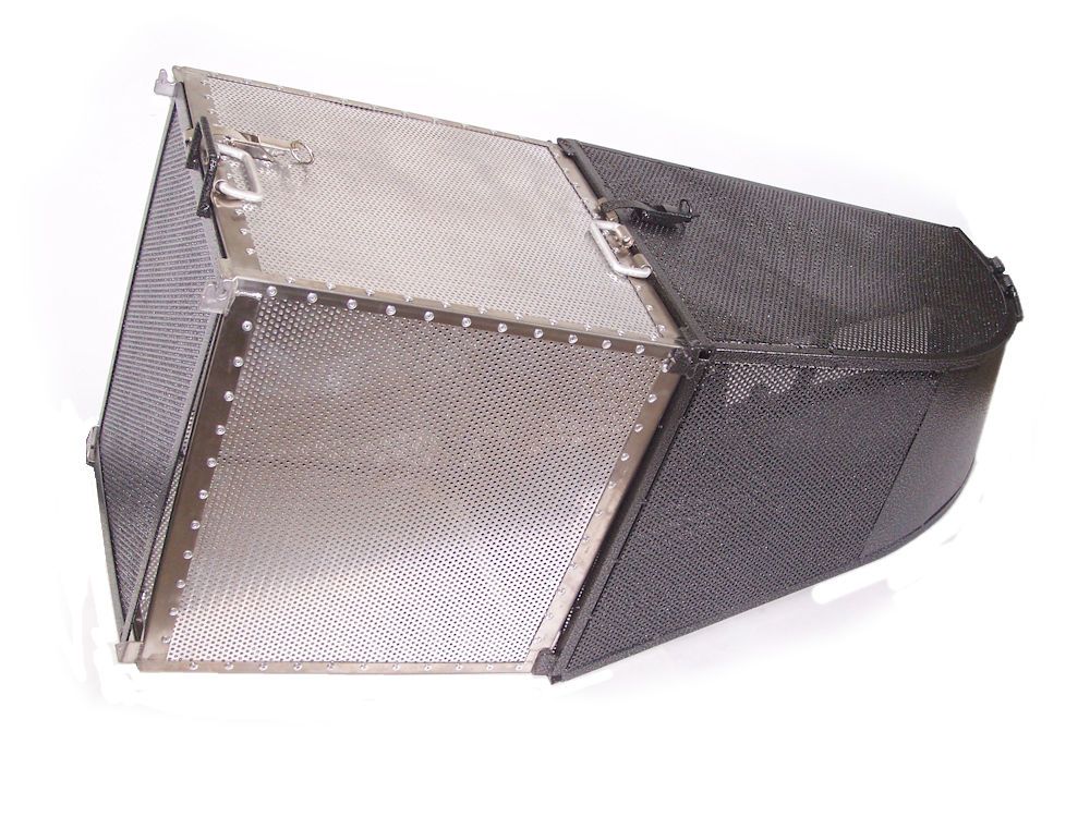 RLES-2.5 Stainless Steel Aluminum Grass Catcher Extension. Rack'em Mfg.