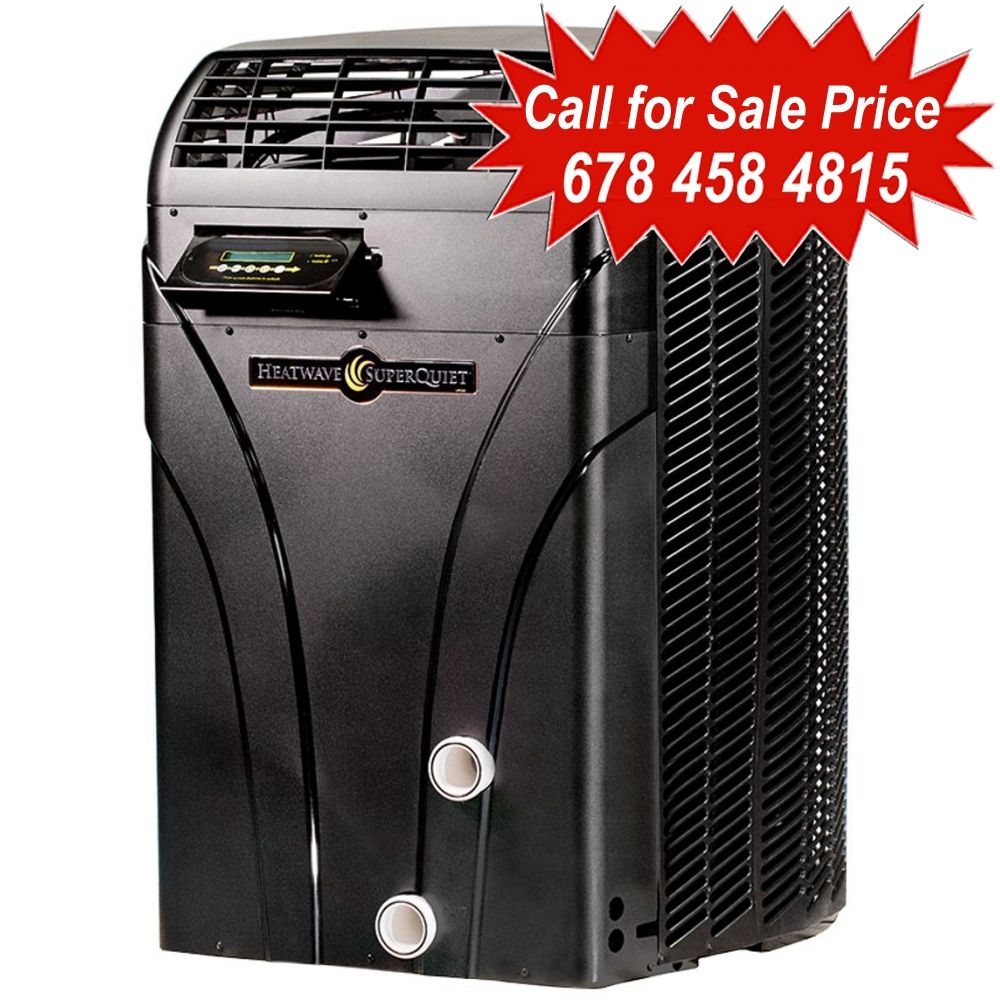 AquaCal SQ200R Heat Pump, HeatWave SuperQuiet 138,000 BTU, Heat & Cool