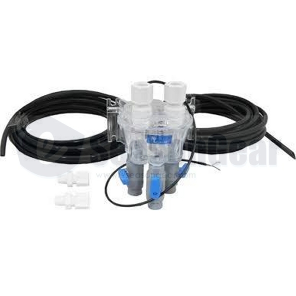 $205 Rola-Chem 550180 Globe Flow Cell with Flowswitch & Quick Connect Kit