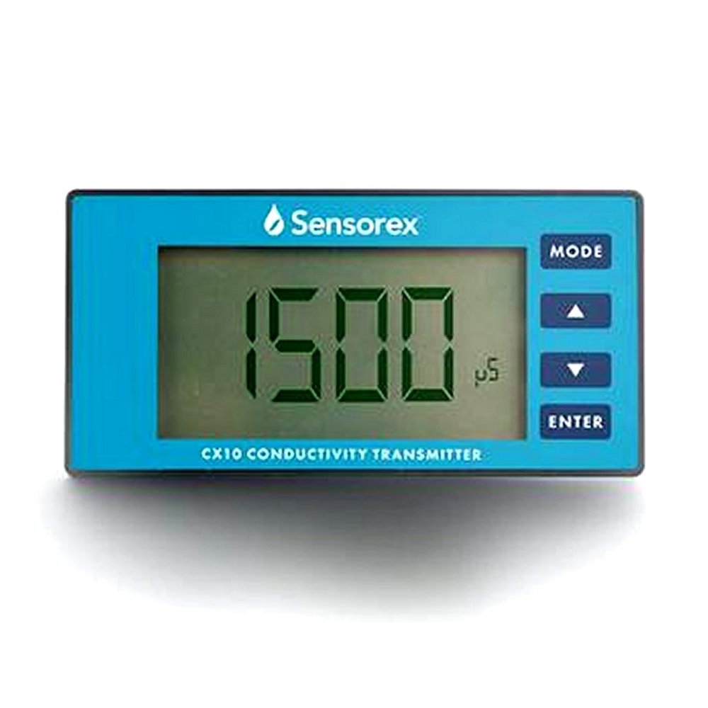 Sensorex CX10 Conductivity Transmitter, 4-20mA, VDC, with Display