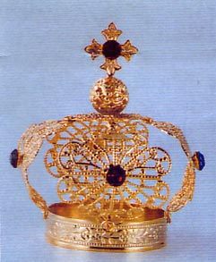 Fatima Gold Crown | HolyFamilyOnline.com
