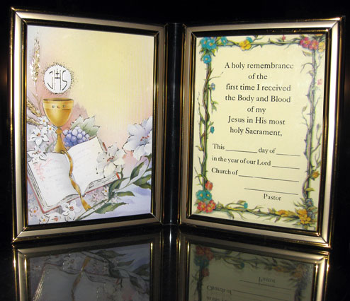 First Communion Frames | HolyFamilyOnline.com