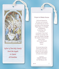 Nativity Laminated Bookmark | HolyFamilyOnline.com