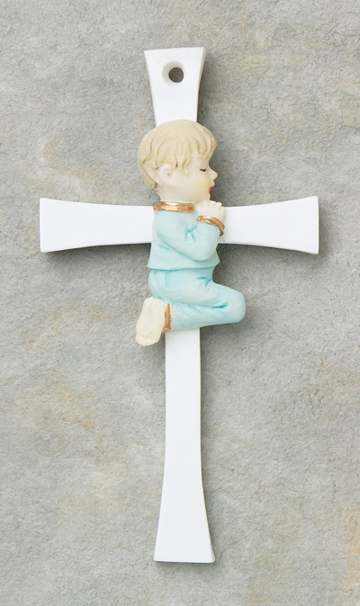 Praying Boy Cross | HolyFamilyOnline.com